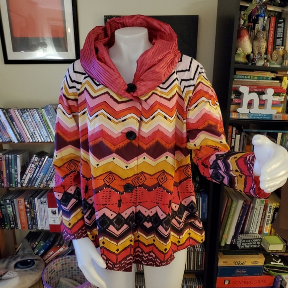Lindi by Aria Collection | Jackets & Coats | Reversible Lindi Rain ...
